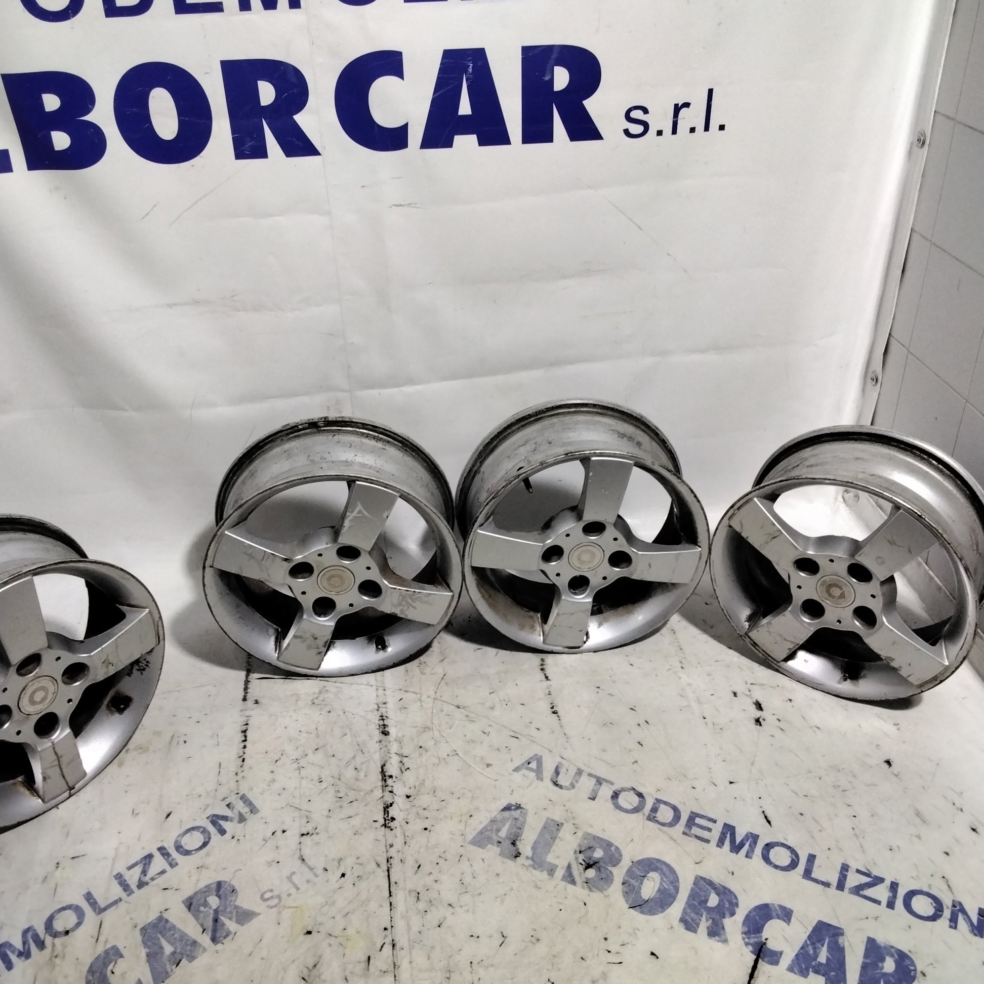 4 cerchi in lega 4 fori smart forfour 15 pollici – Alborcar Srl